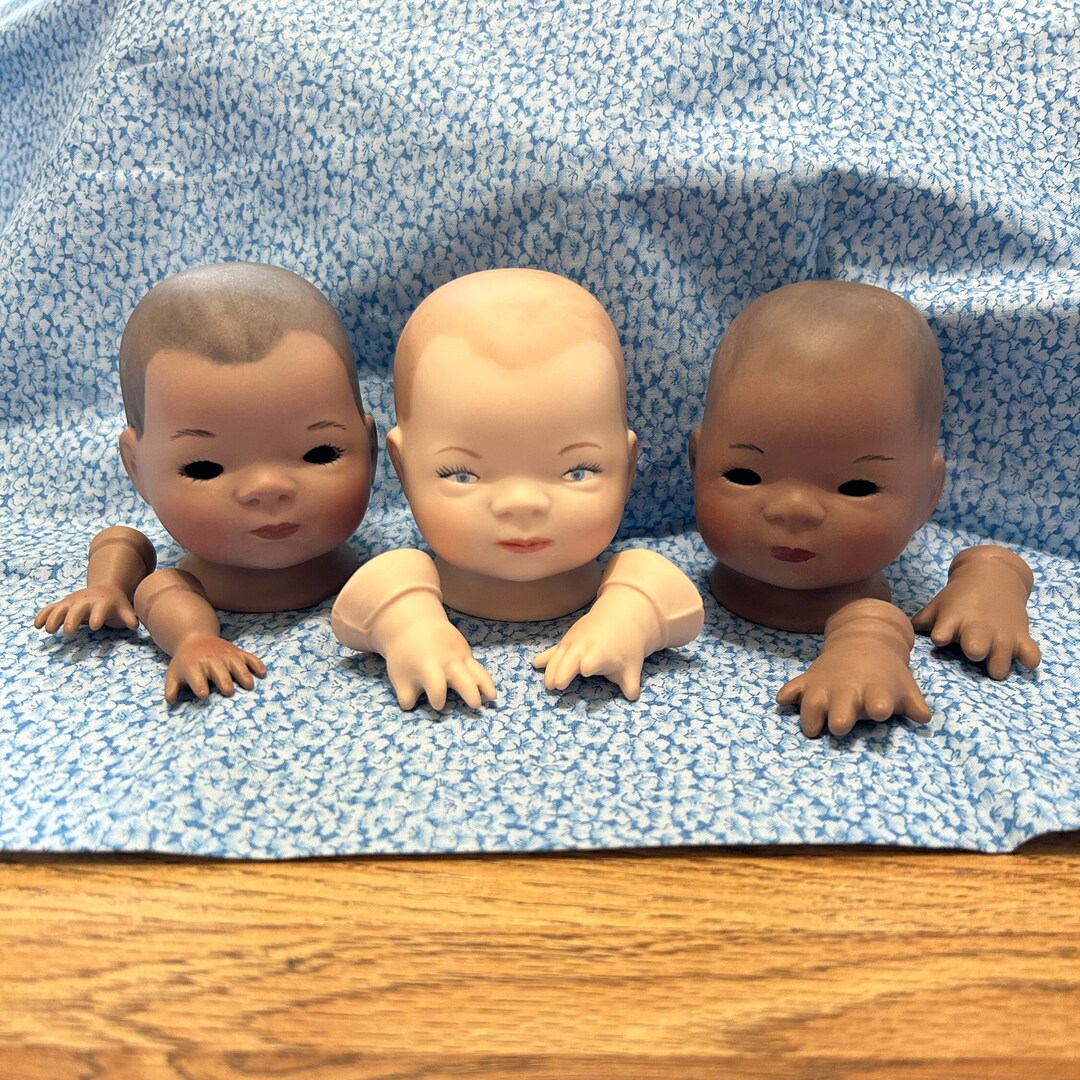 10” Painted Bye Lo Baby Doll Kit, Porcelain Baby Doll Kit - Etsy