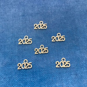 2026 Charms, 2025 Charms (gold or Silver) 2024 Charms, 2023 Charms - Etsy