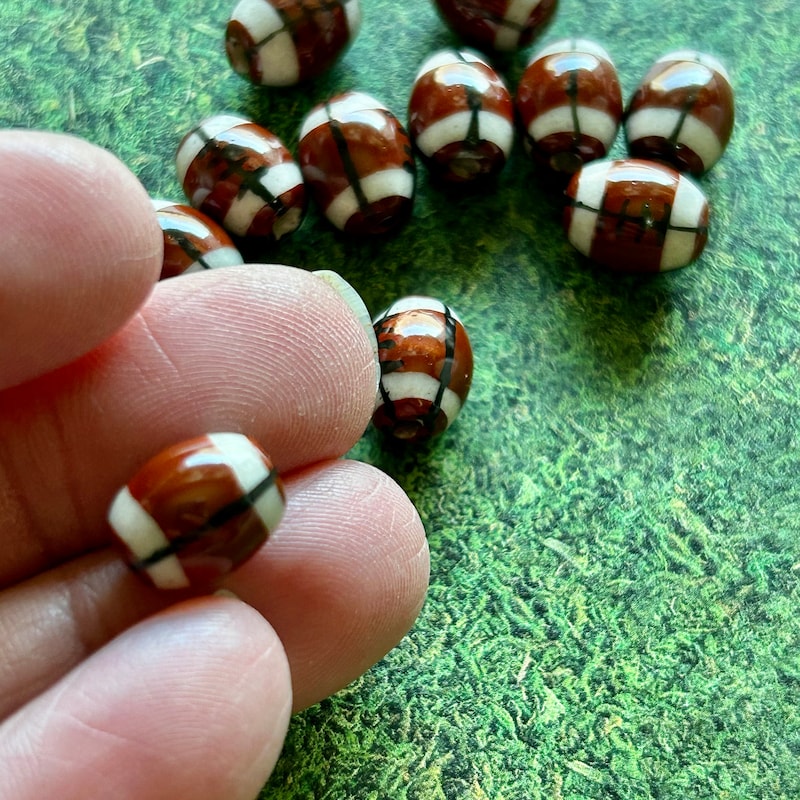 Football Glass Painted - Etsy