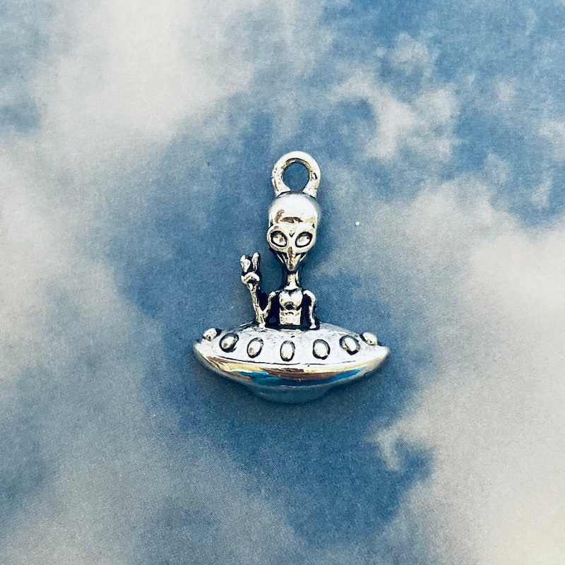 Alien Charm - Etsy