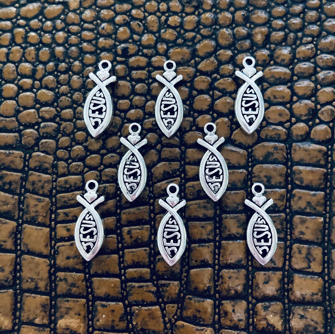 Jesus Charms, Prayer Charms (8 Charms) Christian Charms - Etsy