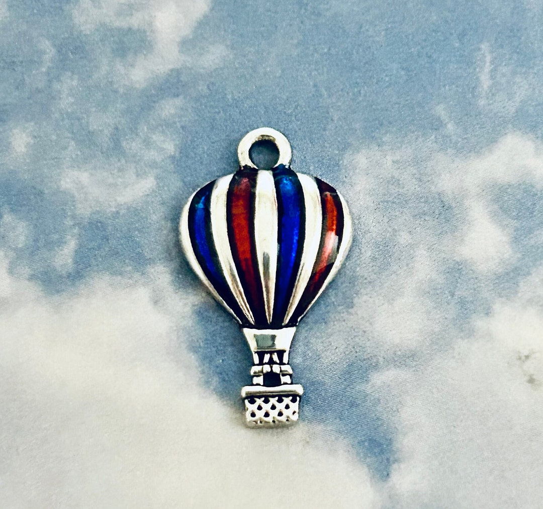 Hot Air Balloon Charms (6 or 12 Charms) Balloon Charms - Etsy