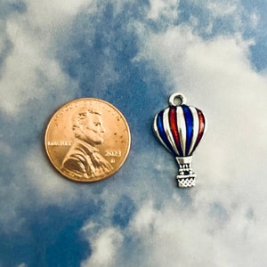 Hot Air Balloon Charms (6 or 12 Charms) Balloon Charms - Etsy