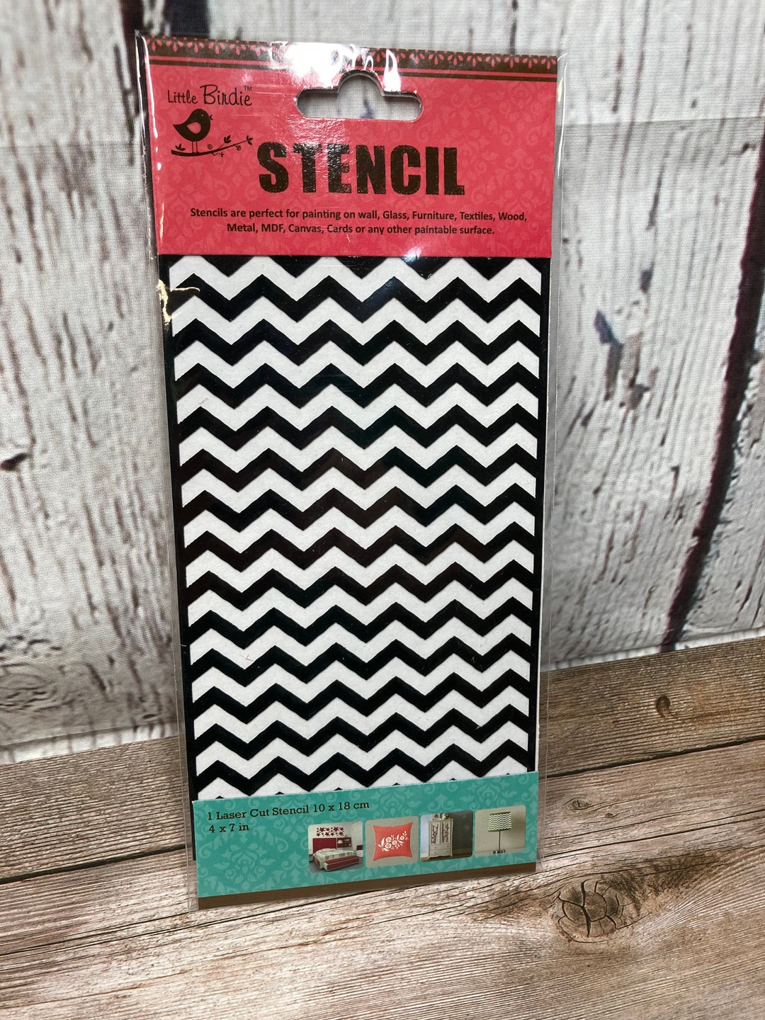 Chevron Stencil - Etsy