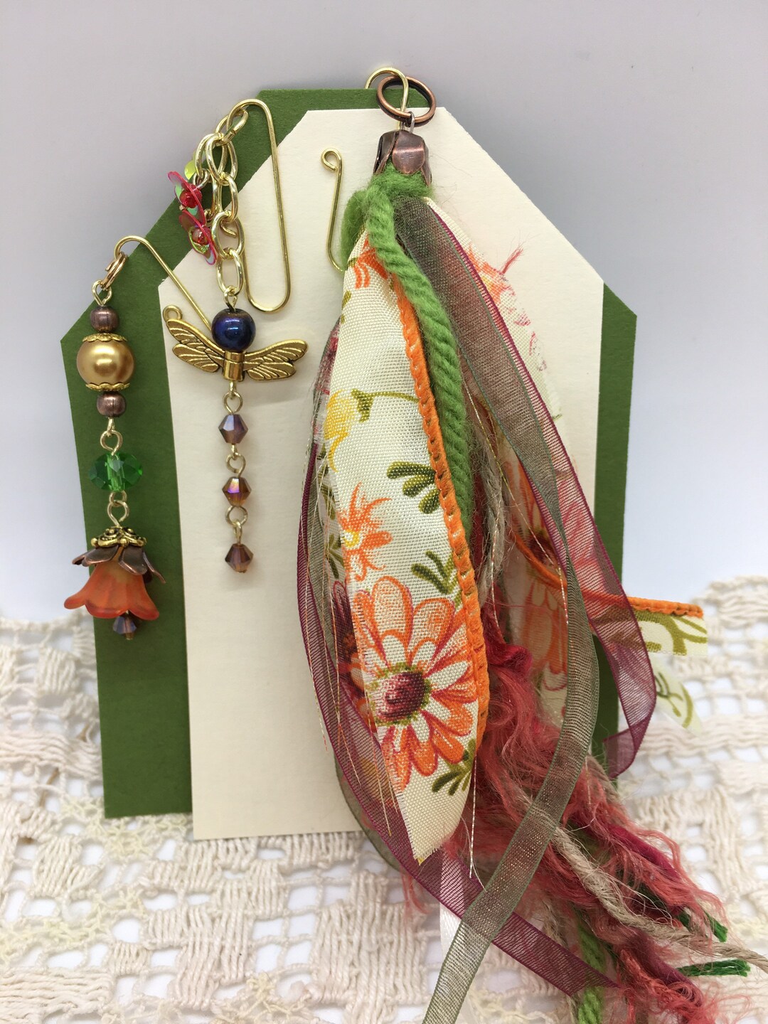 Journal Elements, Junk Journal Dangle Set - Etsy