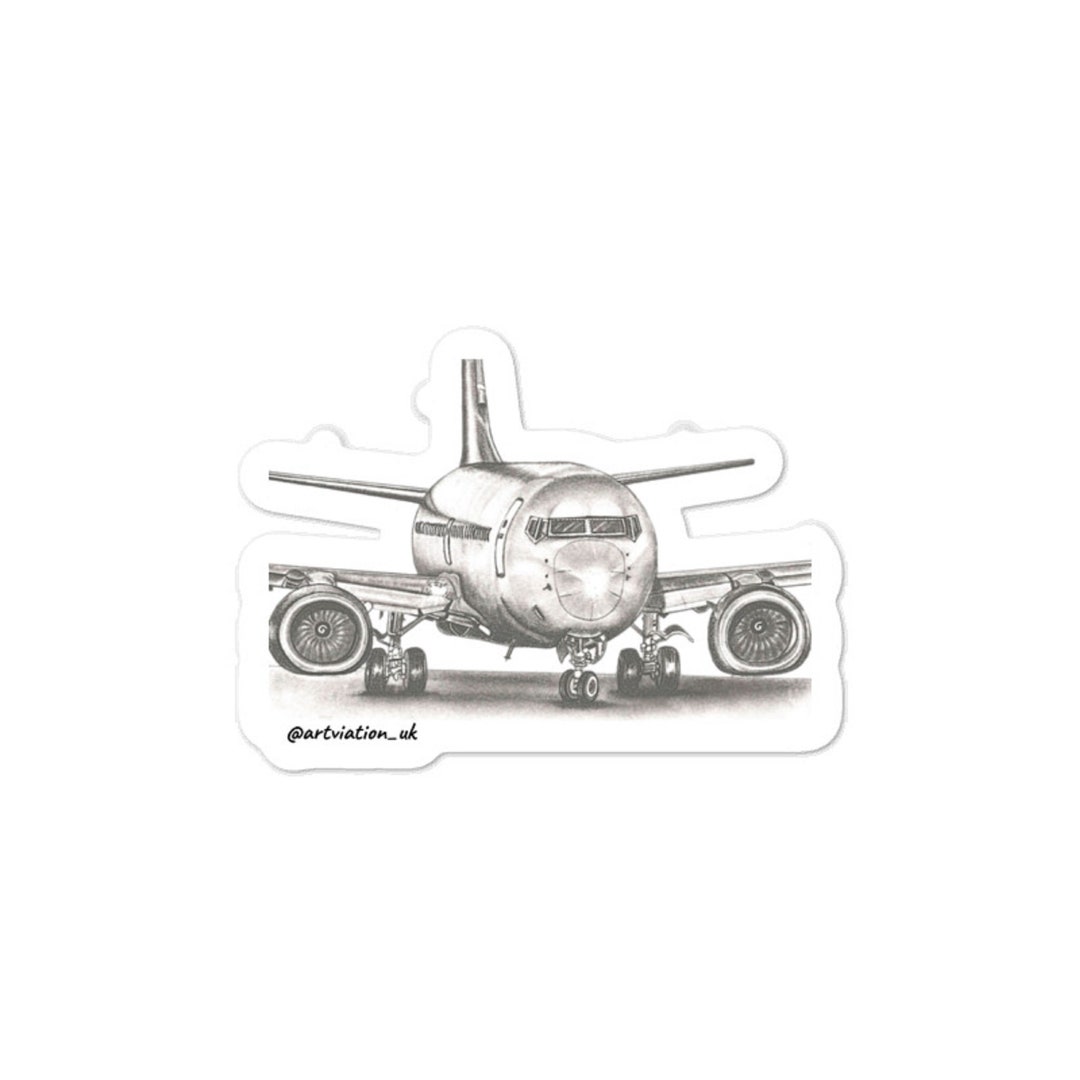 Aviation Stickers, Boeing 737, Aviation Gifts, Gifts Pilots, Airplane ...