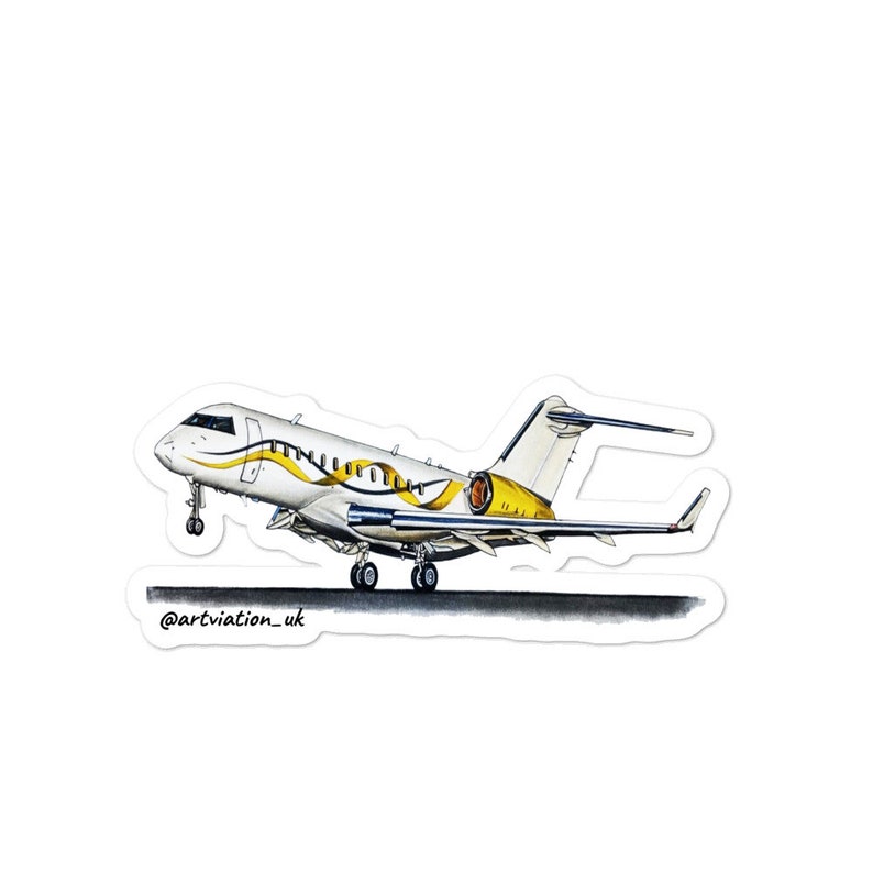 Aviation Stickers Bombardier Global Express Aviation Gifts | Etsy