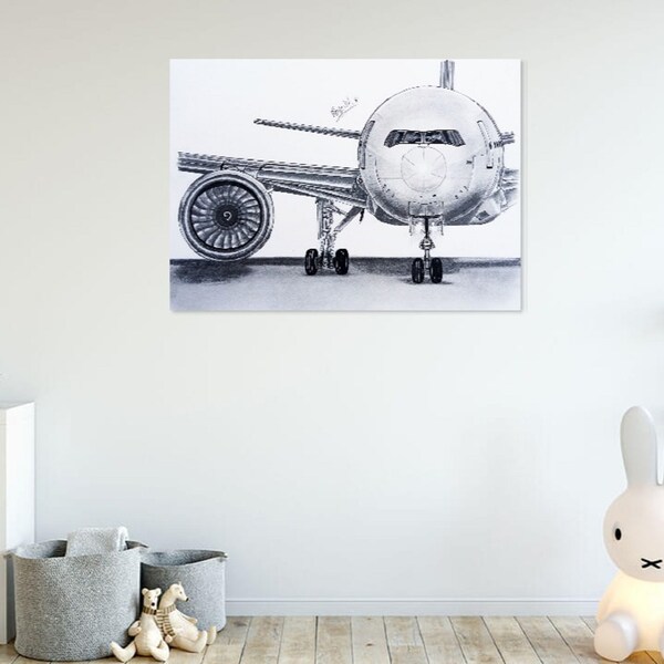 Boeing 777 Wall Art - Etsy