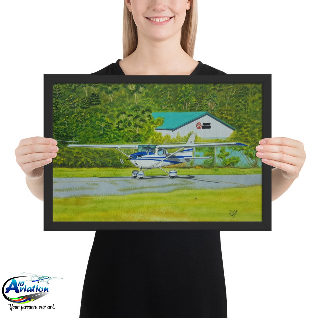 Custom Airplane Painting, Handmade Airplane Portraits, A Unique Gift ...