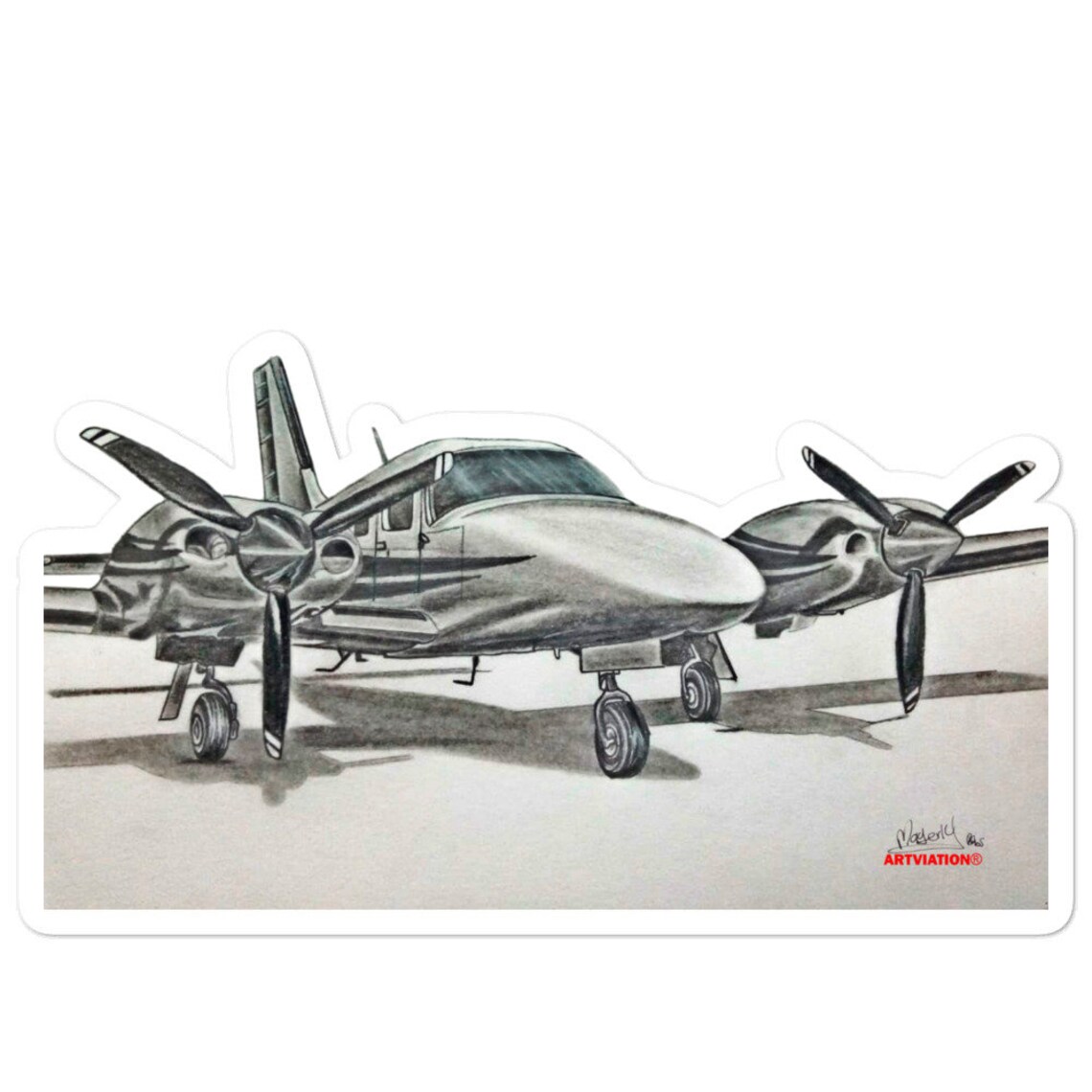 Aviation Stickers Piper Seneca Aviation Gifts Gifts Pilots - Etsy