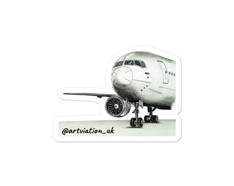 Boeing 777 Stickers - Etsy