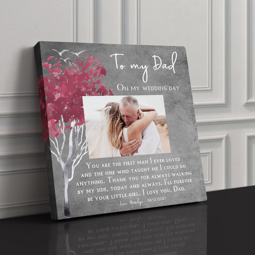 DAD WEDDING Gift From Bride Dad Gift Wedding Gift for Dad From Bride ...