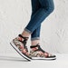 Cherry Blossom High Tops, Japanese Art Shoes, Cherry Blossom, Japanese ...