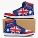 Australia Flag High Tops, National Flag, Australia, Australian Flag ...