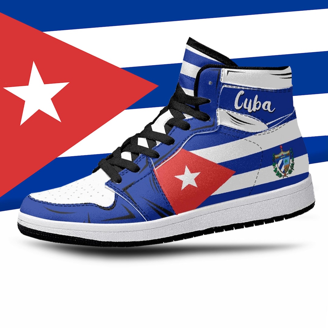 Cuban Flag High Tops, National Flag, Cuba, Cuban Shoes, Cuban Flag ...