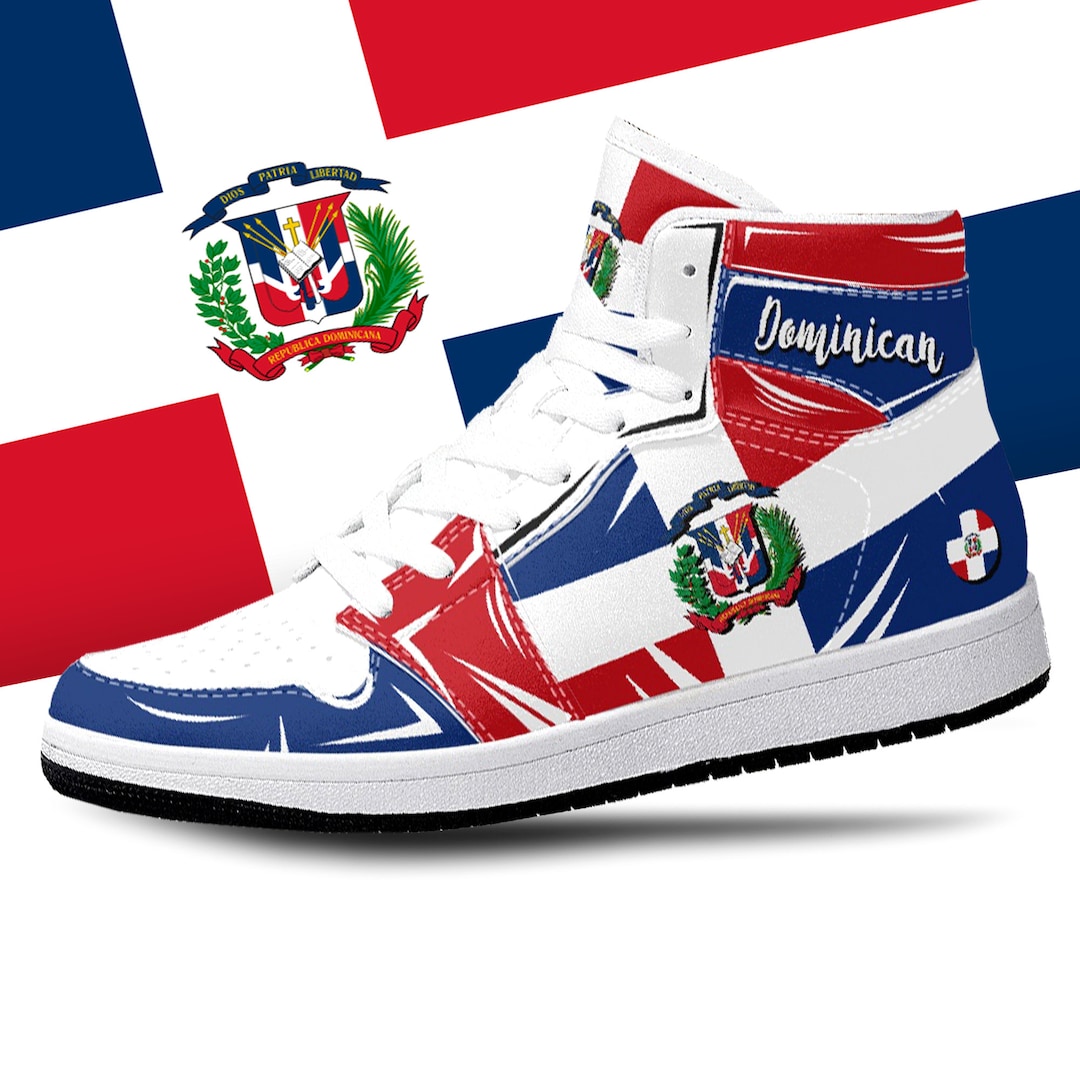 Dominican Republic High Tops, National Flag, Dominican Republic, Santo ...