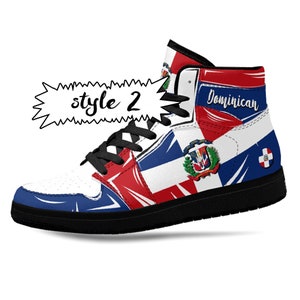 Dominican Republic High Tops, National Flag, Dominican Republic, Santo ...