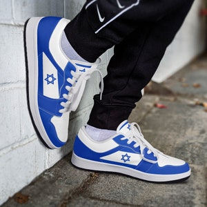 Israel Flag Shoes, National Flag, Israel Flag, Israeli Flag Shoes ...