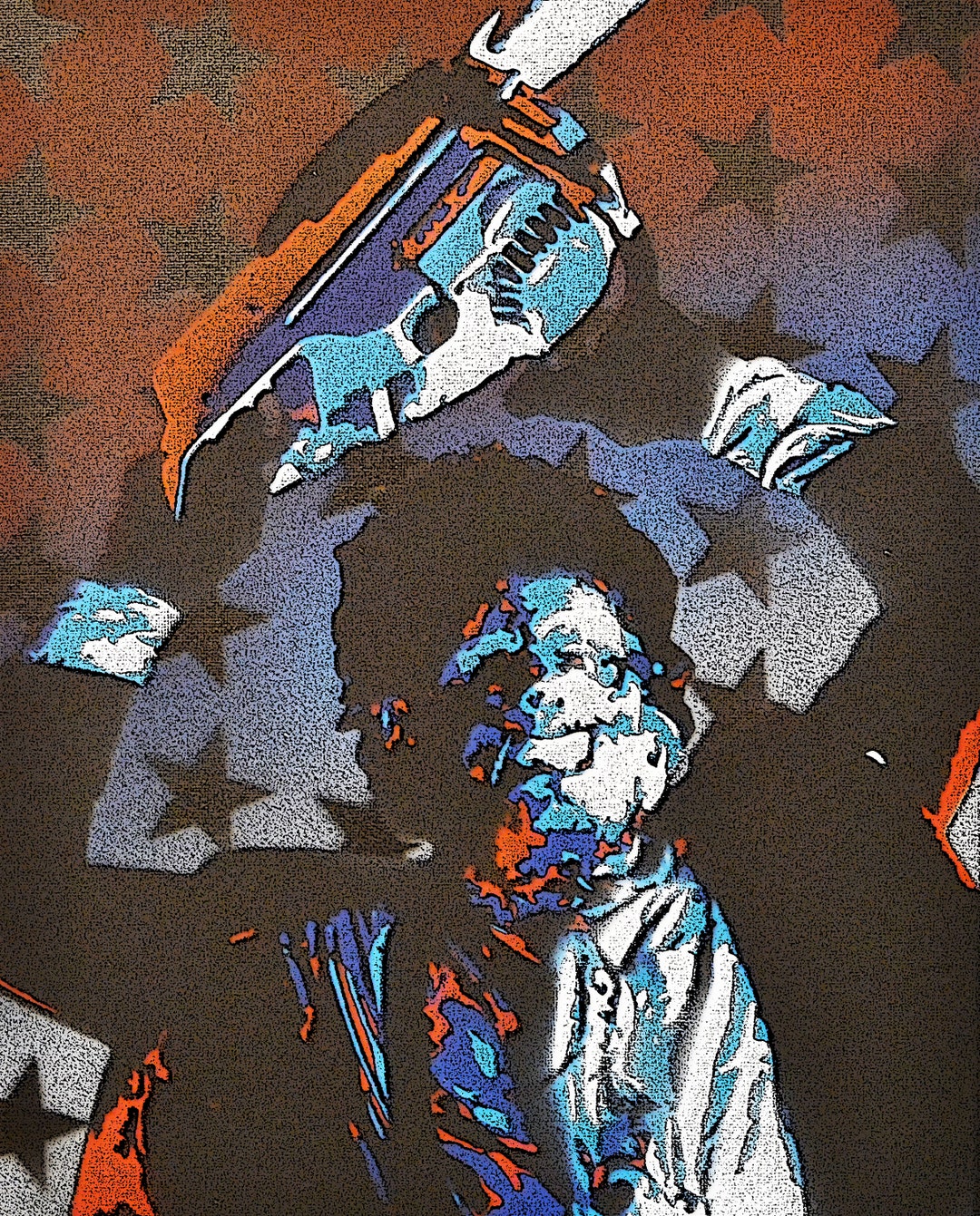 Leatherface 8x10 Print - Etsy