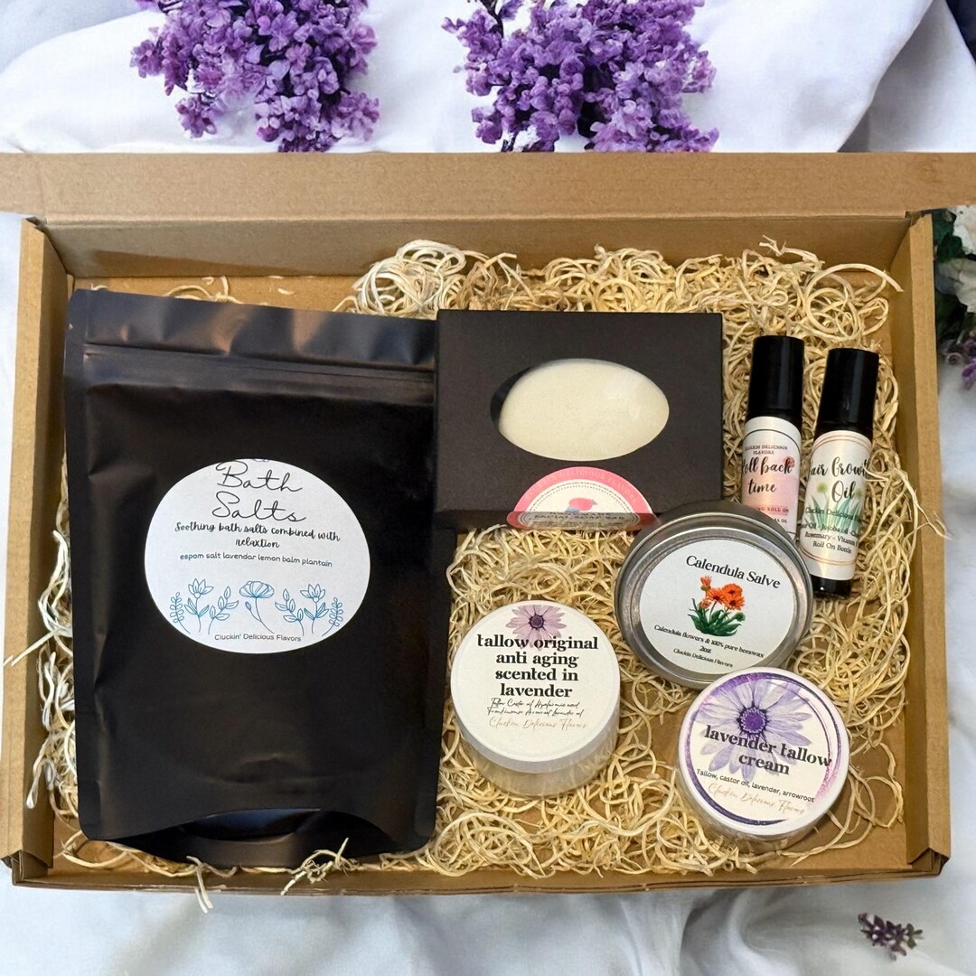 Self Care Gift Box, Beauty Gift Box, Spa Gift Box, All Natural Gift Box ...