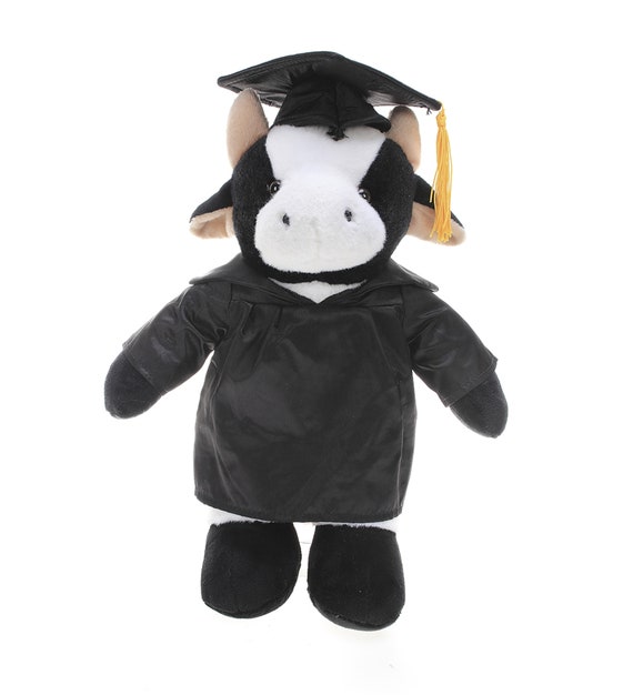 12 Inch Graduation Cow Stuffed Animal Toys for Graduation Day | Etsy