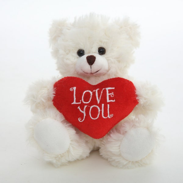 Valentine Teddy Bear - Etsy