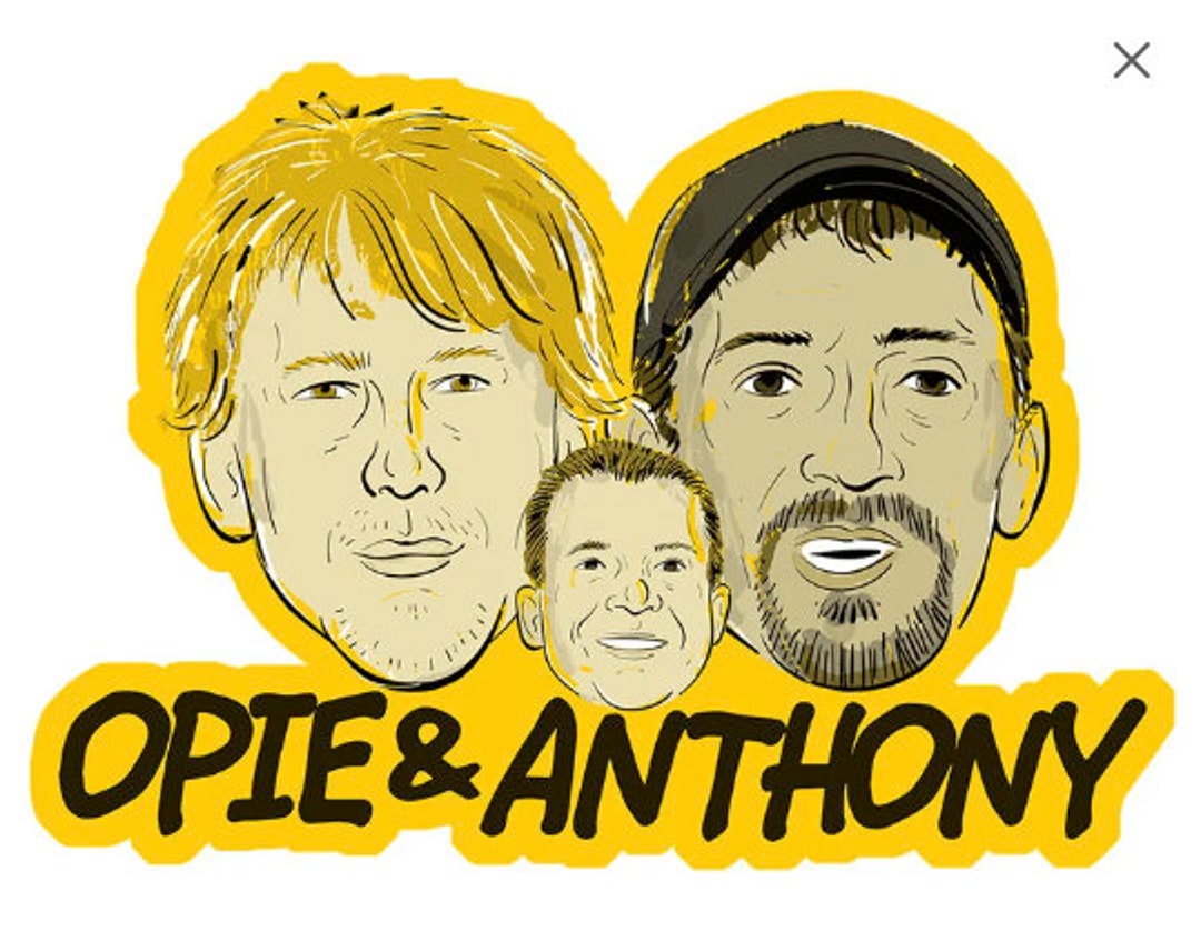 4x3 Sticker - Opie & Anthony - Etsy