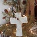 Handmade Primitive Christian Fabric Cross Ornament - Etsy