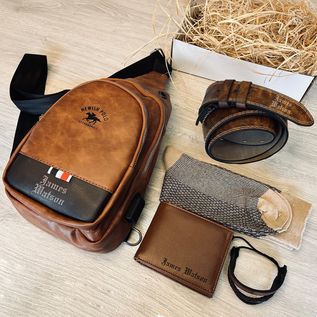 Engraved Gift Set for Him/man Luxury Gift Set/boyfriend Gift Basket ...