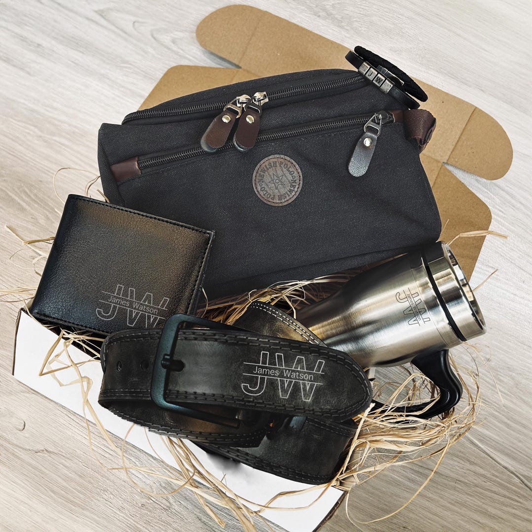 MEN'S GIFT BOX / Man Luxury Gift Set / Boyfriend Birthday Gift Basket ...