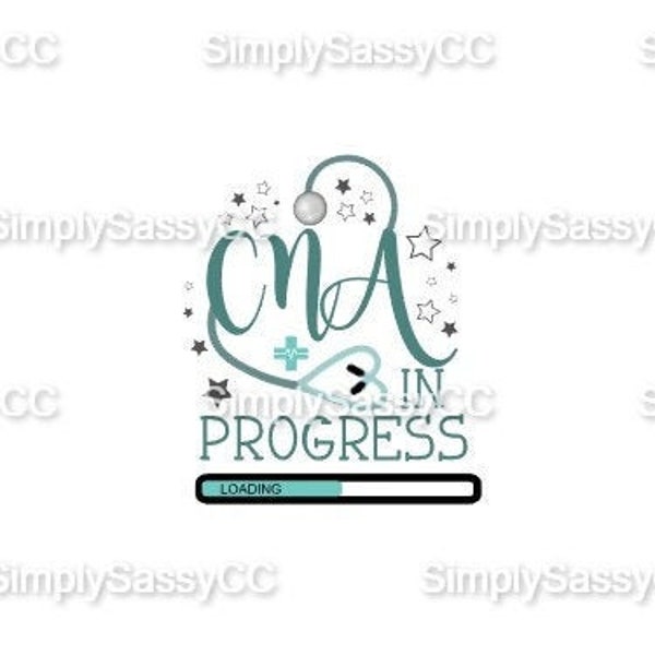 Nurse in Progress Svg - Etsy