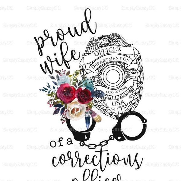 Corrections Officer Decal - Etsy