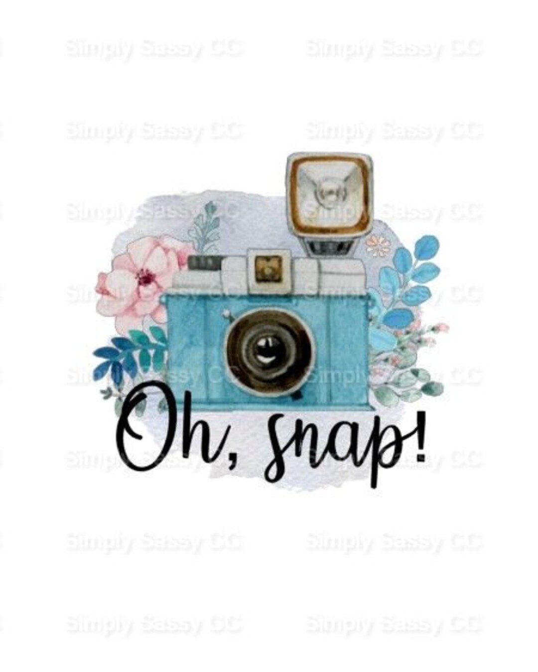 Oh, Snap Camera PNG DIGITAL DOWNLOAD for Sublimation, Printing, Digital ...