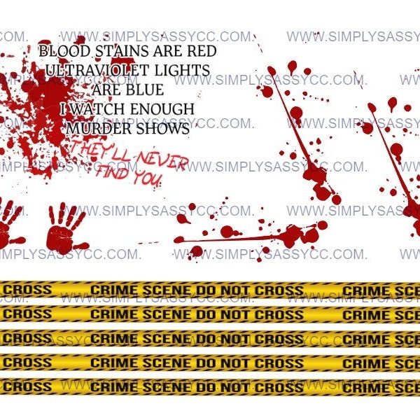 Blood Splatter Decal - Etsy