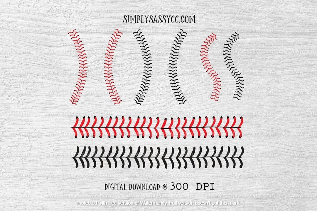 Baseball Stitches, Stitching, Baseball PNG DIGITAL DOWNLOAD for ...