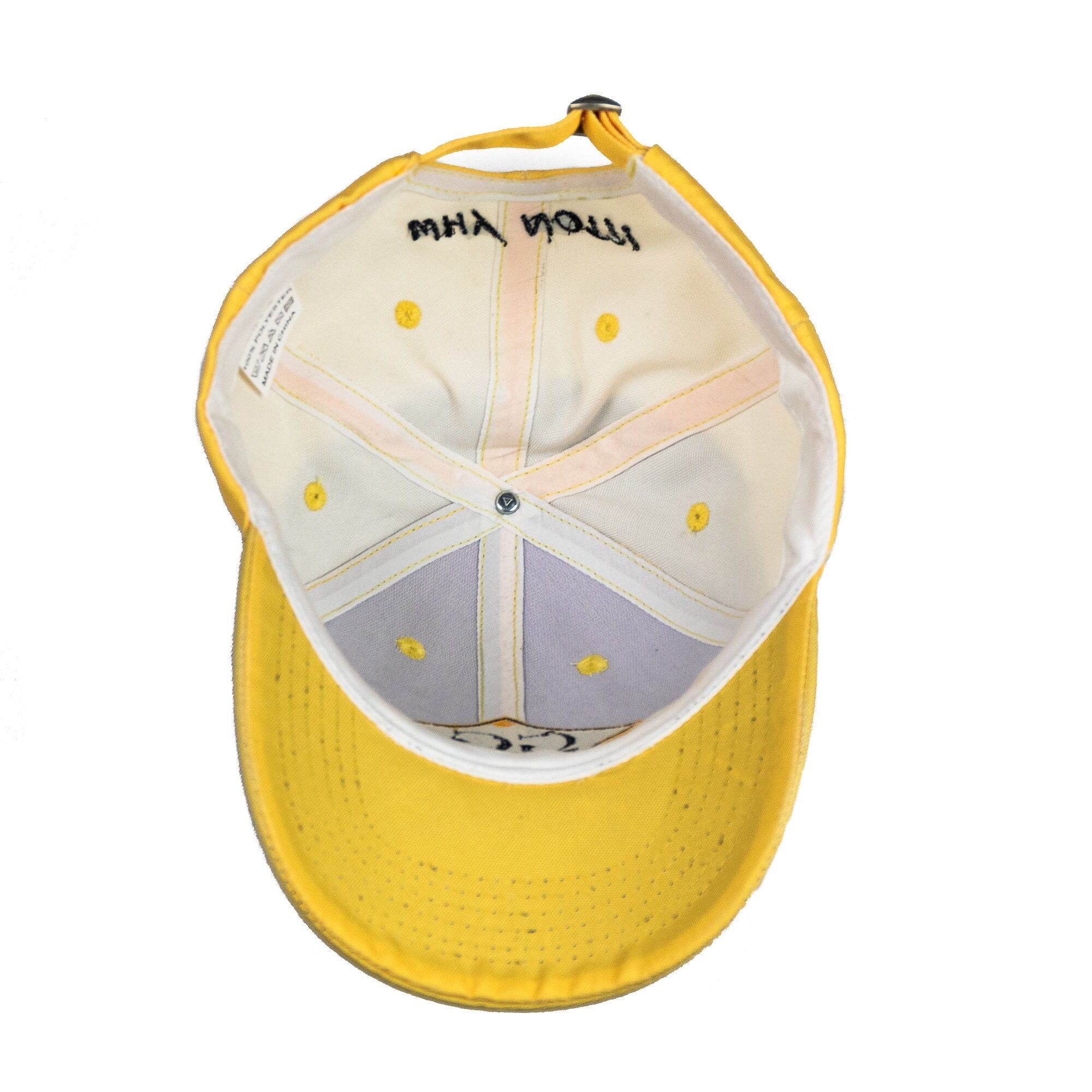 Béisbol Yellow Skull Cap Estilo único - Etsy España