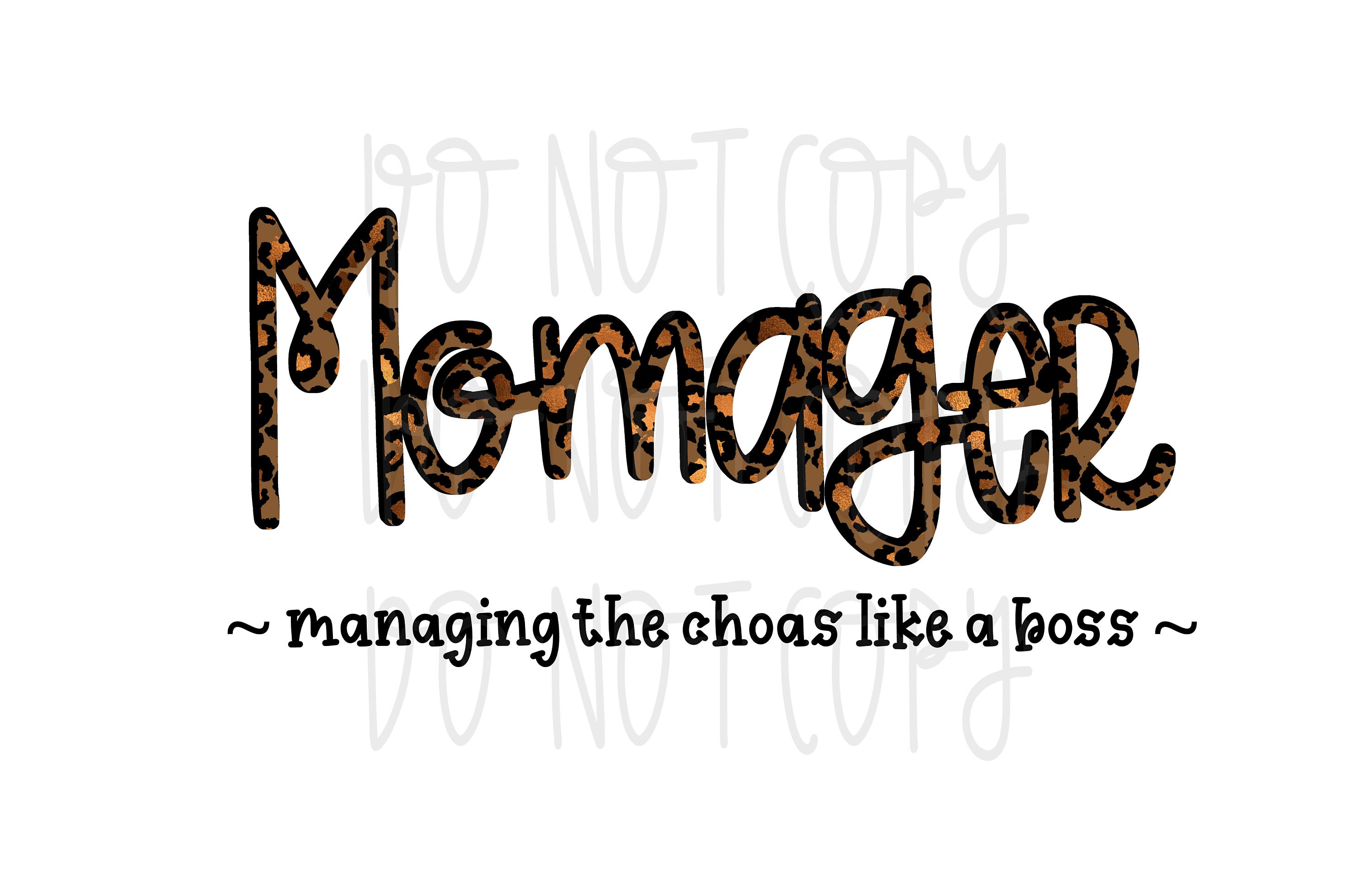 Momager Managing Choas Like a Boss Instant PNG Digital | Etsy