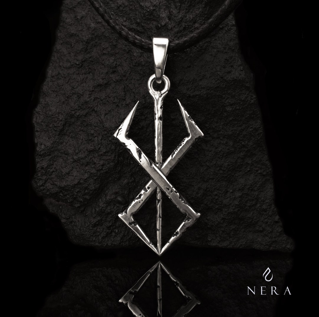 Brand of Sacrifice Pendant, Rune Anime Necklace Pendant, Jewelry ...