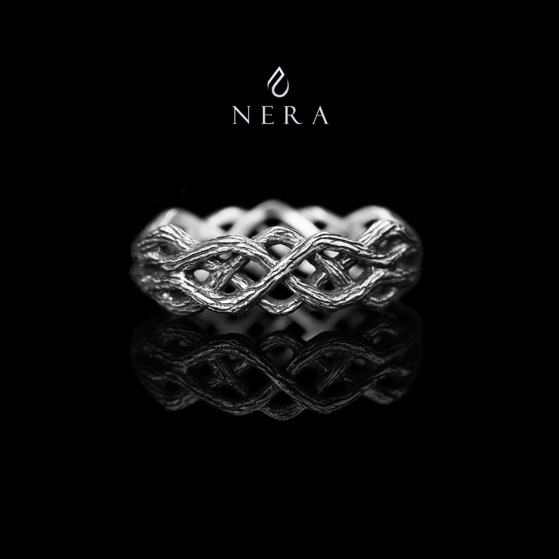 Elven Ring the Lord of the Rings Tolkien Woodland Ring - Etsy