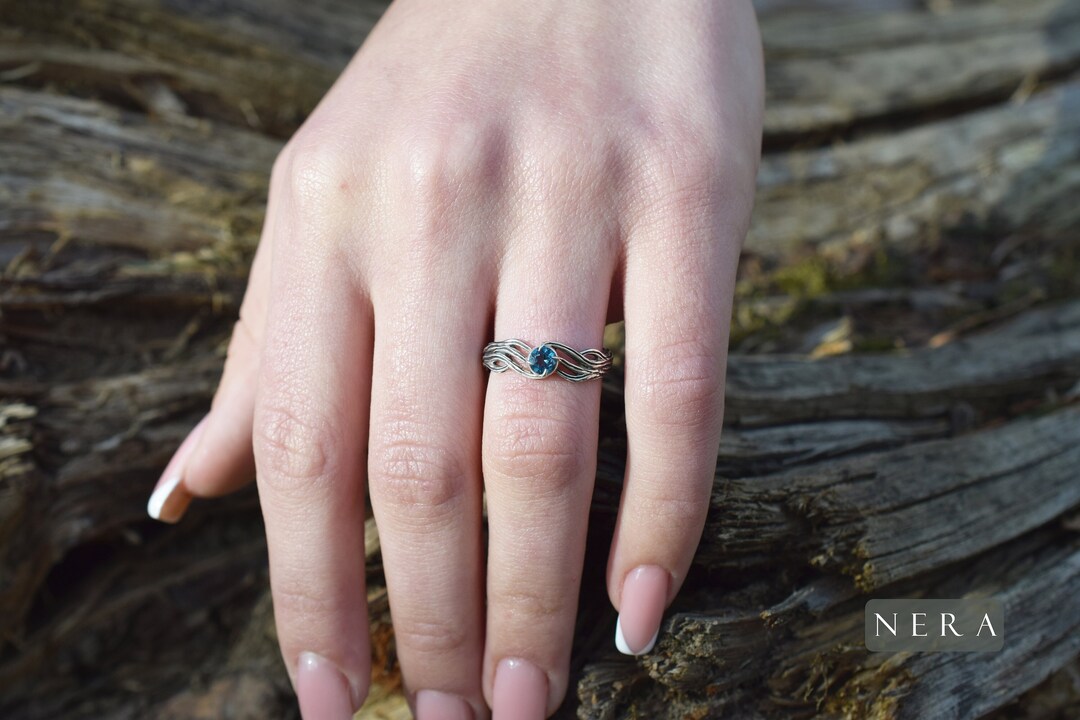 Tree Bark Ring, Unique Branch Ring, Leaf Branch Ring, Unusual Ring ...
