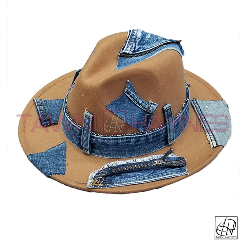 Denim Hat - Etsy