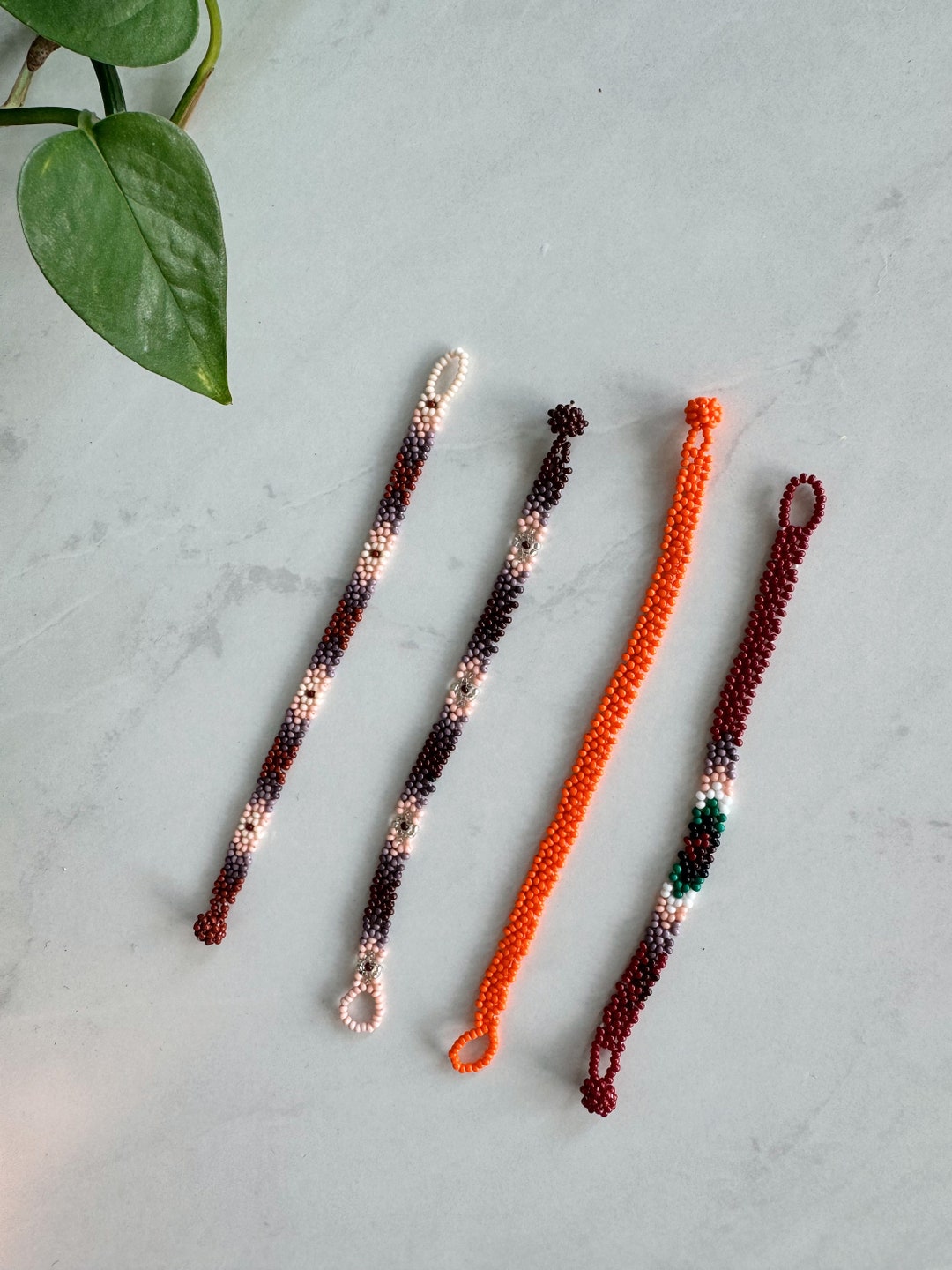 Mexican Huichol Beaded Bracelet KIDS Flowers Handmade Bracelet ...