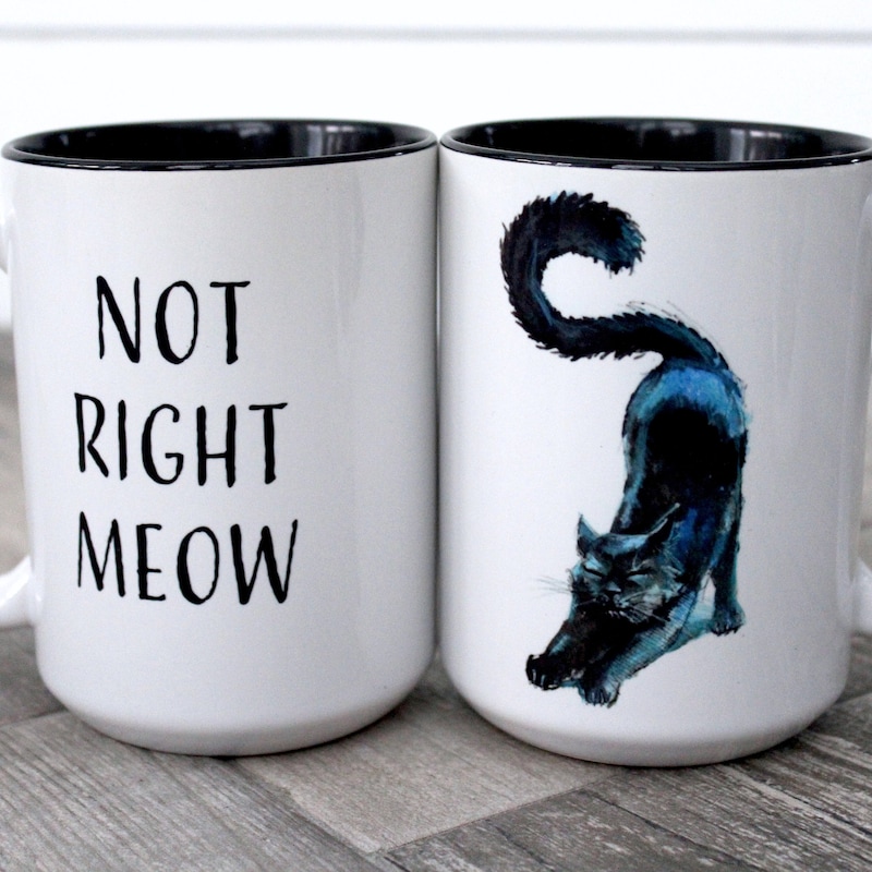 Meow Meow Present - Etsy