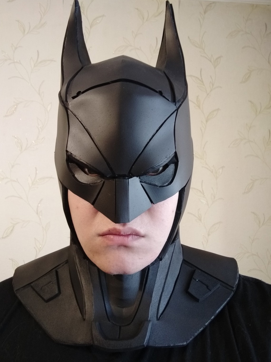 Custom Batman Cowl Thomas Wayne Etsy