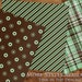 Mint Chocolate Polka Dots Digital Paper - Green and Brown Printable ...