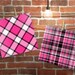 Pink Plaid Digital Paper Pack - Printable Scrapbooking Paper for ...