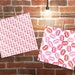 Valentine's Day Digital Paper Pack - 9 Seamless Word Art Printable ...