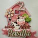 Cow Barn Farm Cake Topper 3D - Vaca Lola Cake Topper Vaca Lola ...