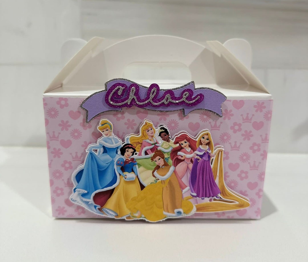 Princess Gable Box - Princess Party Deco – Princess Personalized - Etsy