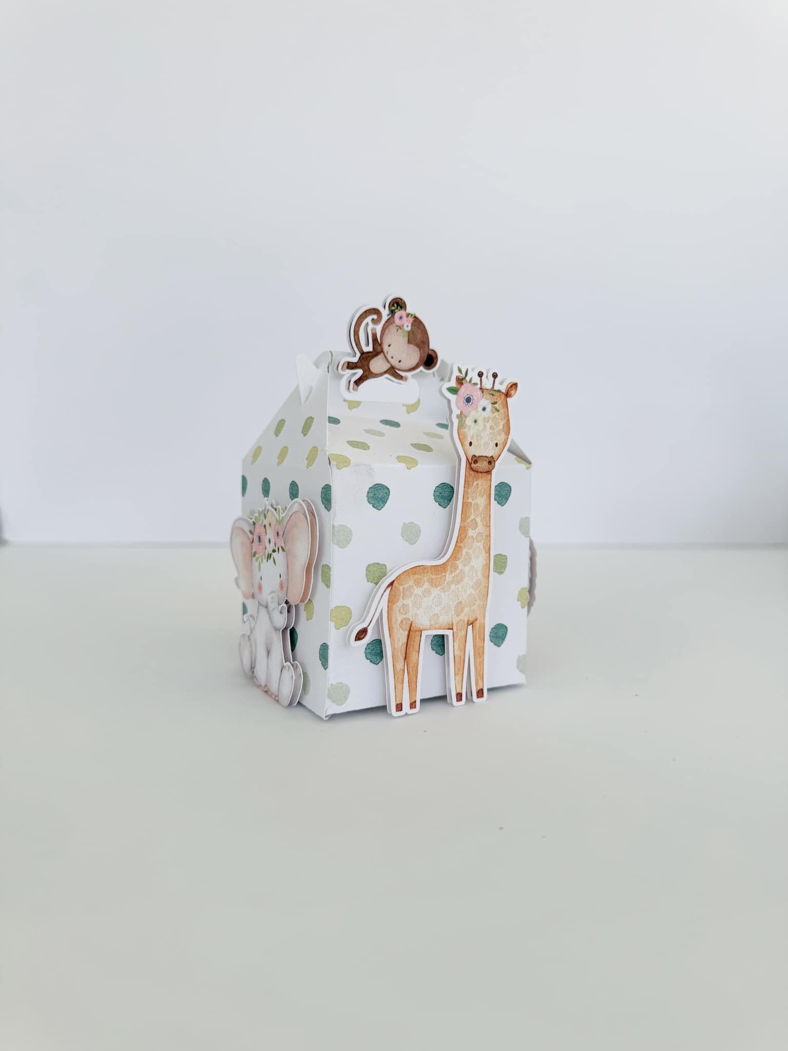 Mini Gable Box Two Wild - Mini Gable Box Two Wild Party Favor - Mini ...